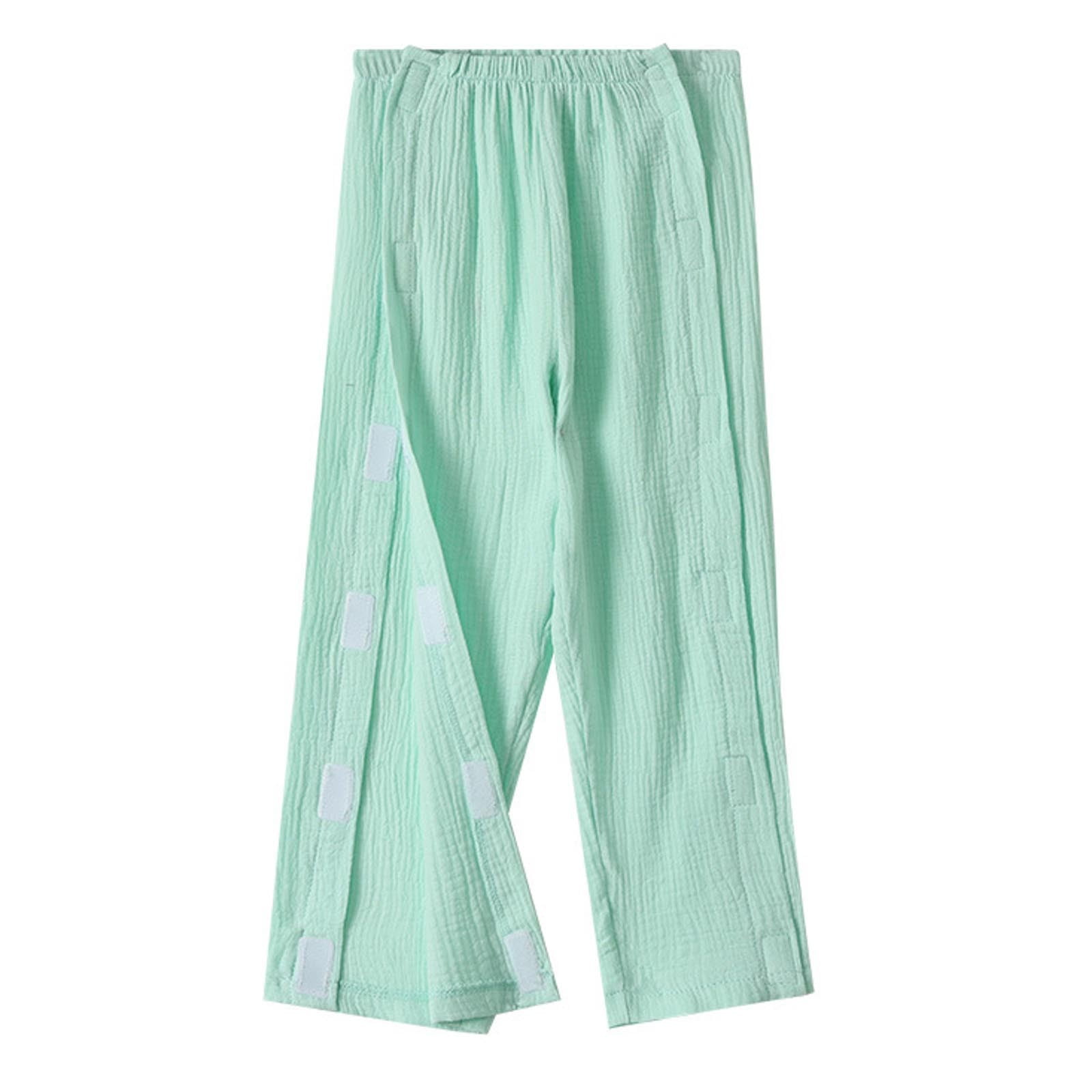 Byoo Toddler Girls Solid Color Pants with All Stick On Fasteners ...