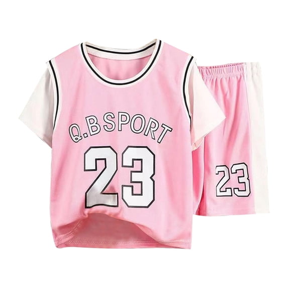 Byoo Tween Boy Basketball Short Set Quick Dry Breathable T Shirt Shorts ...