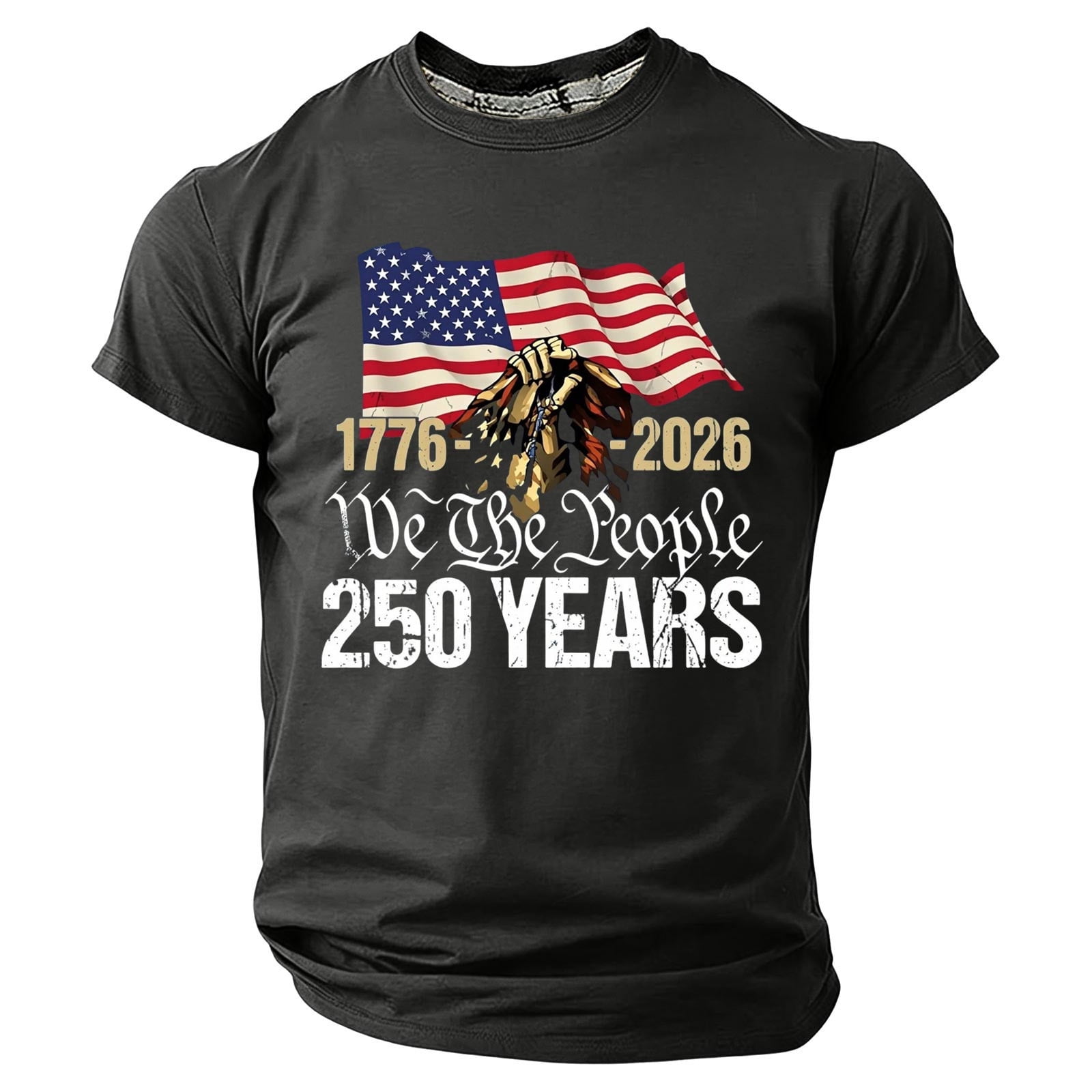 Byoo Tween Boy Independence Day T-Shirt Soft Short Sleeve Crewneck ...