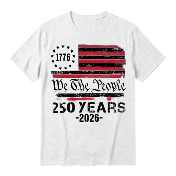 Byoo Tween Boy Patriotic Tee We The People 250 Years 1776 Flag Graphic ...