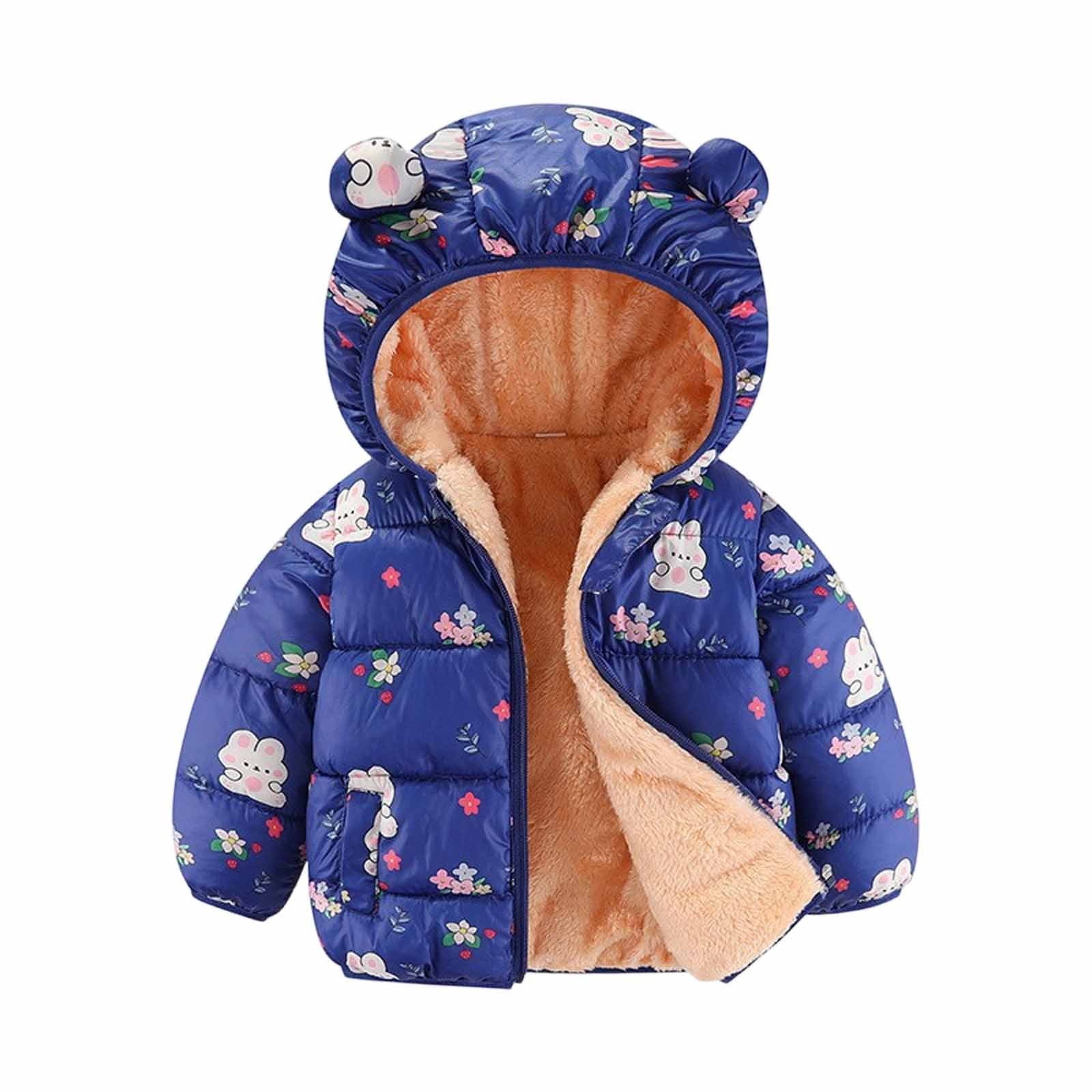 Byoo Tween Boy Puffer Jacket Dinosaur Print Fleece Lined Zipper Hooded ...