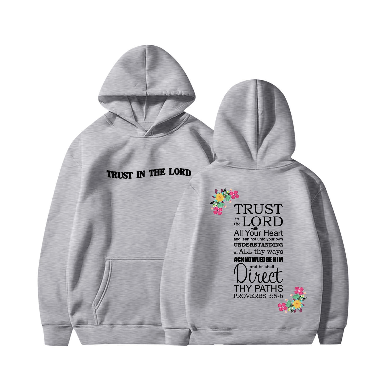 Byoo Tween Girls Letter Print Hoodie Casual Long Sleeve Active ...