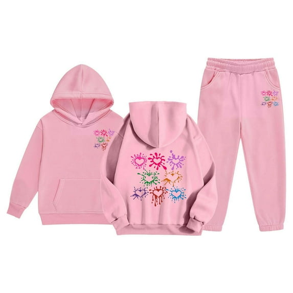 Byoo Tween Girls Solid Hoodie Cozy Fleece Kangaroo Pocket Hoody ...