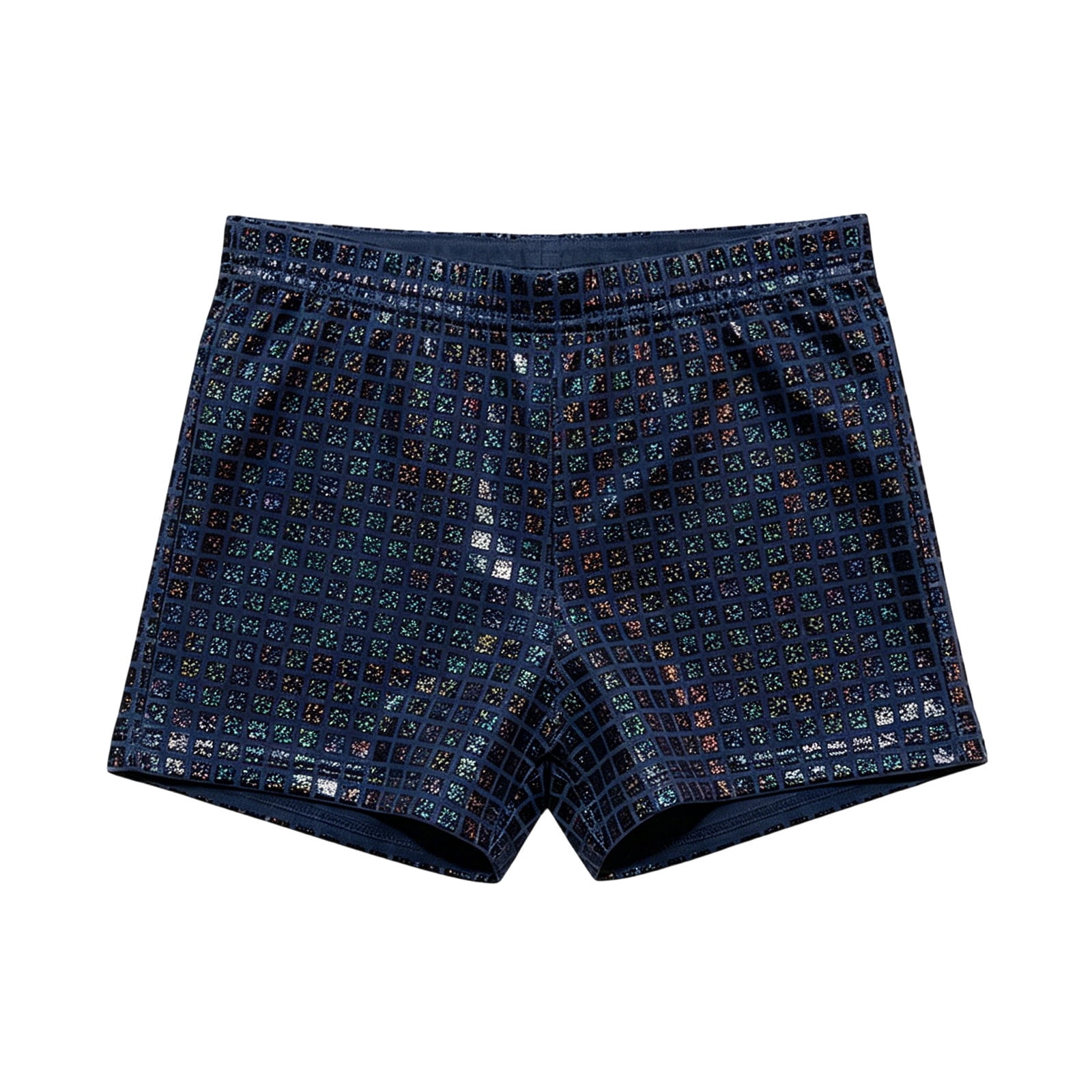 Byoo Tween Girls' Sparkly Shorts Geometric Print Playful Party ...