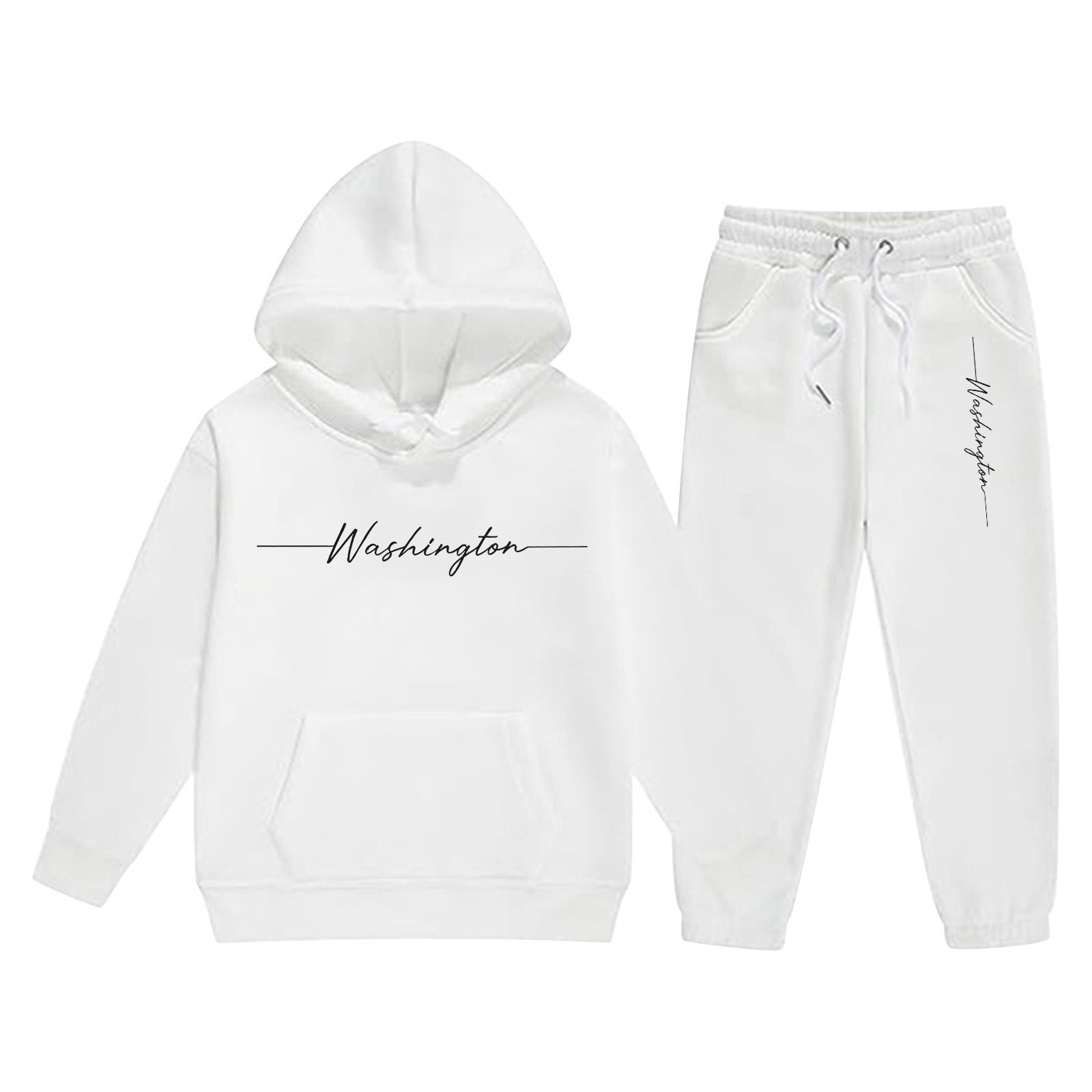 Byoo Tween Girls Tracksuit Pullover Hoodie Sweatshirt with Pocket ...
