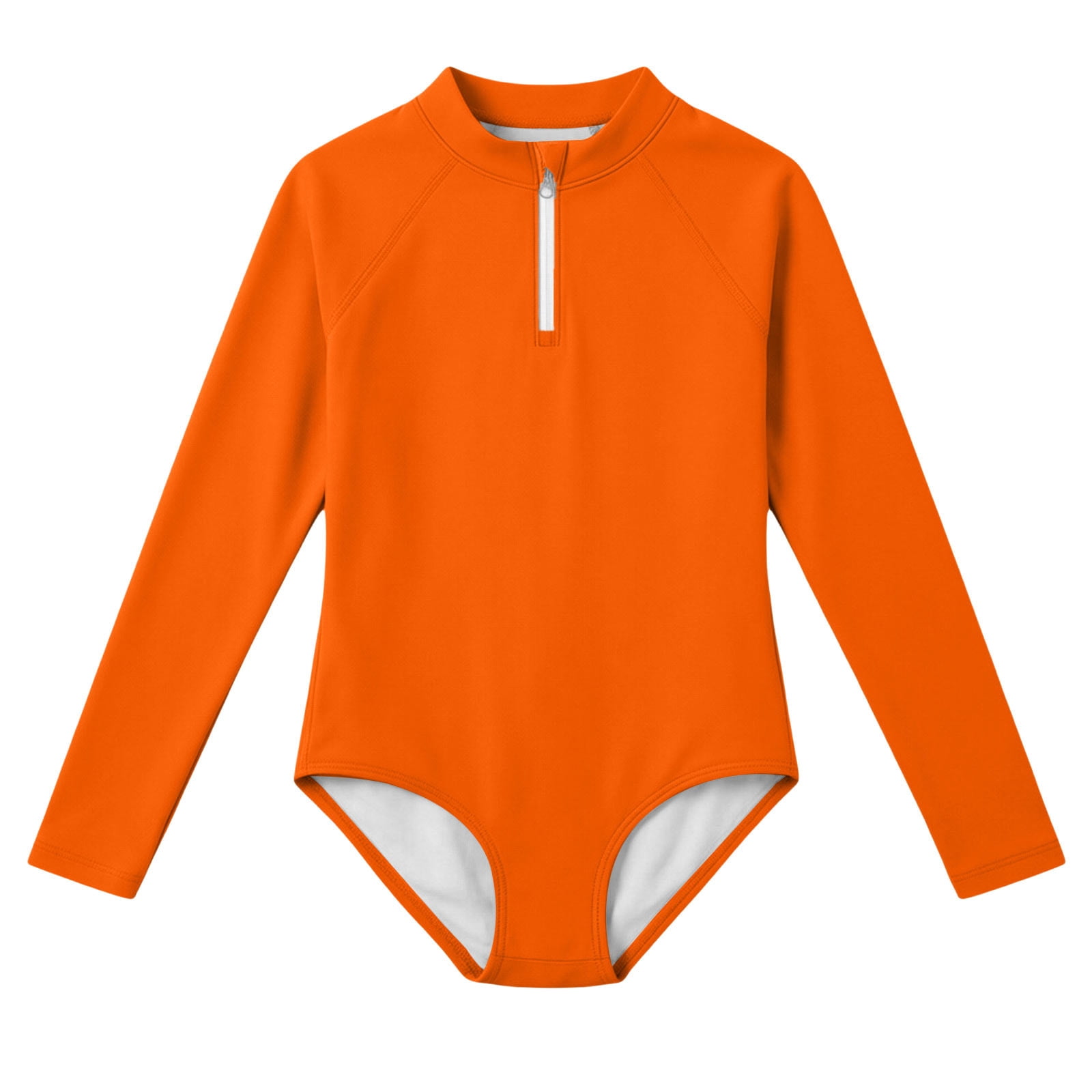 Byoo UPF 50+ Rash Guard for Tween Girls Quick Dry Long Sleeve Zipper ...