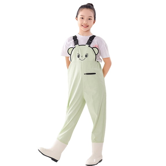 Byoo Waterproof Rain Overalls for Kids Cartoon Pattern Outdoor Play ...