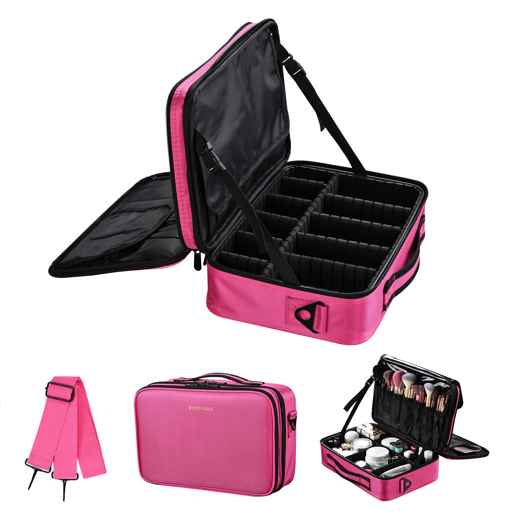 Pink Zebra Makeup Case Style No. TS-44PZ - Walmart.com