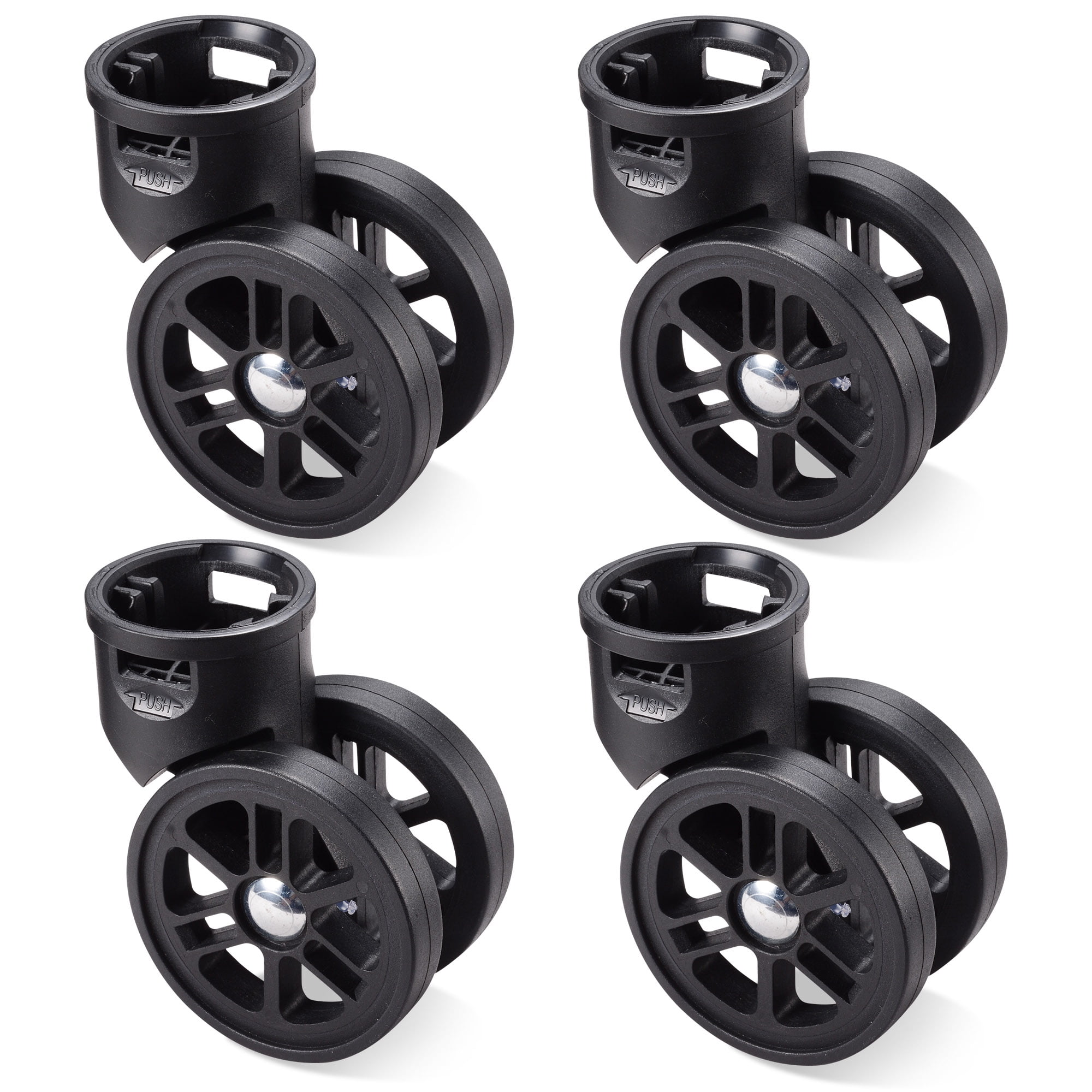 Byootique 4Pcs 2" Swivel Replacement Wheel 360 Degree Rotate Caster for ...