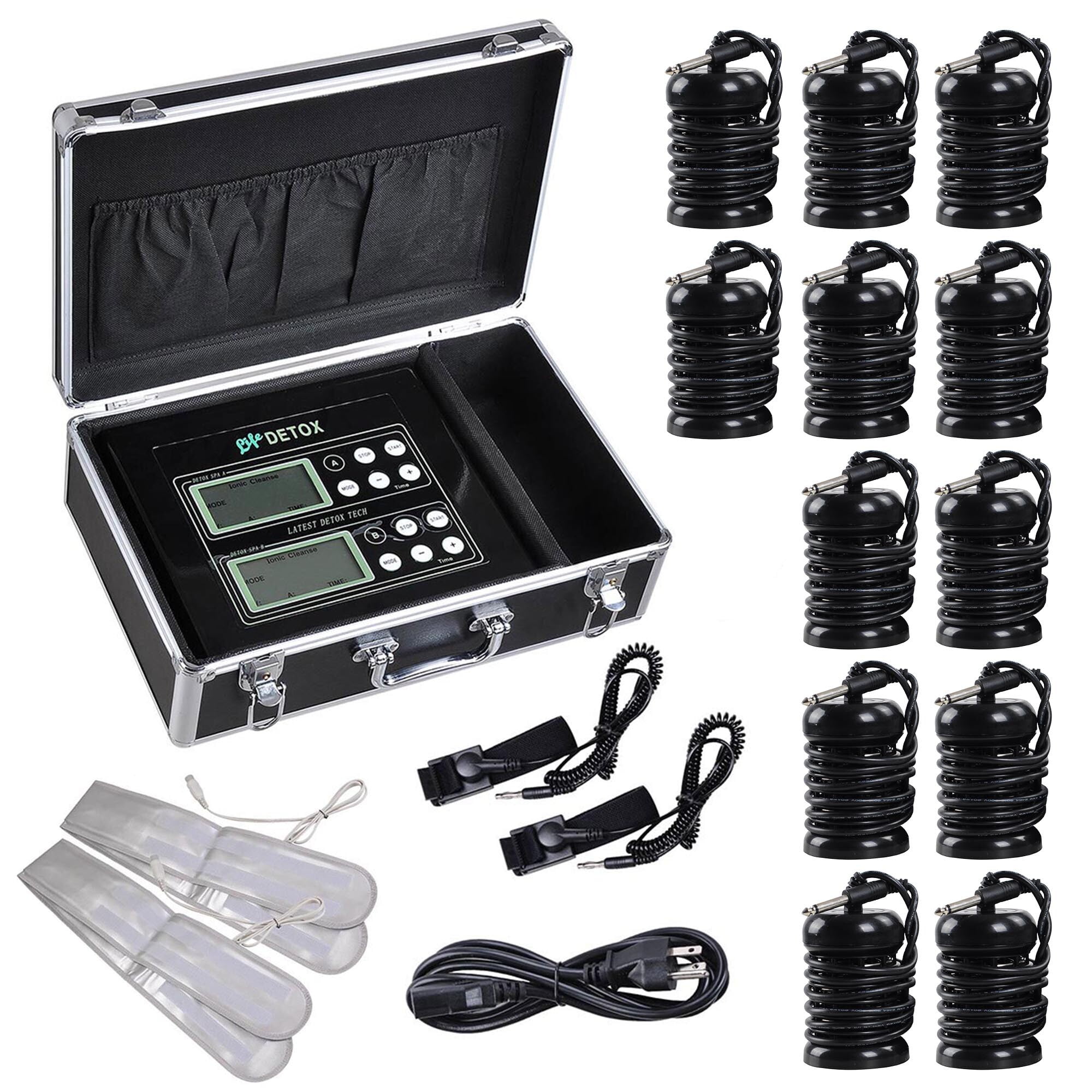 Byootique Dual User Ionic Detox Foot Bath Machine Feet Spa Cell Cleanse ...