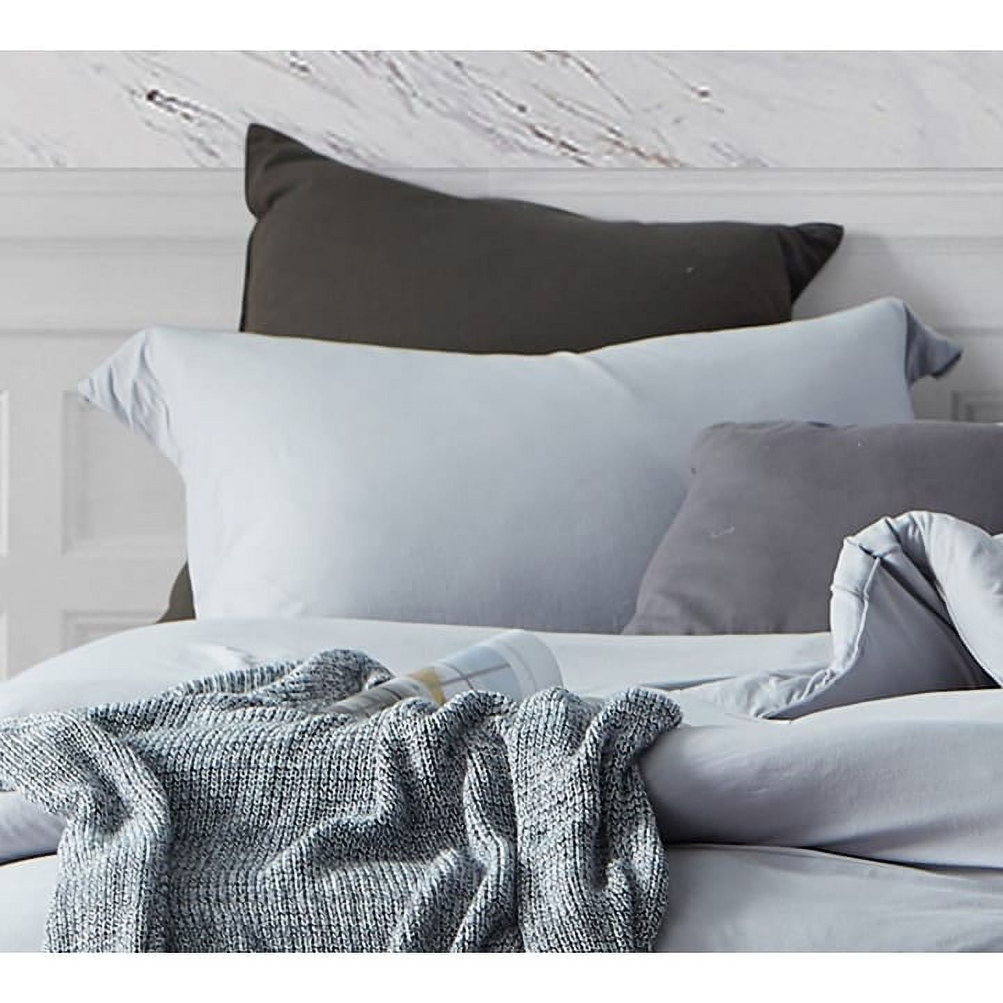 Byourbed BYB Bare Bottom Pillow Sham tundra gray Standard - Walmart.com