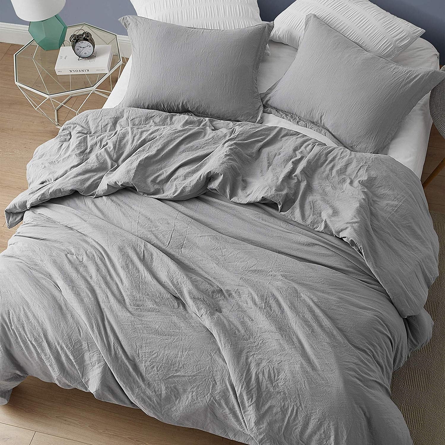 Byourbed Chommie - Weighted Natural Loft Comforter Set - Alloy King ...