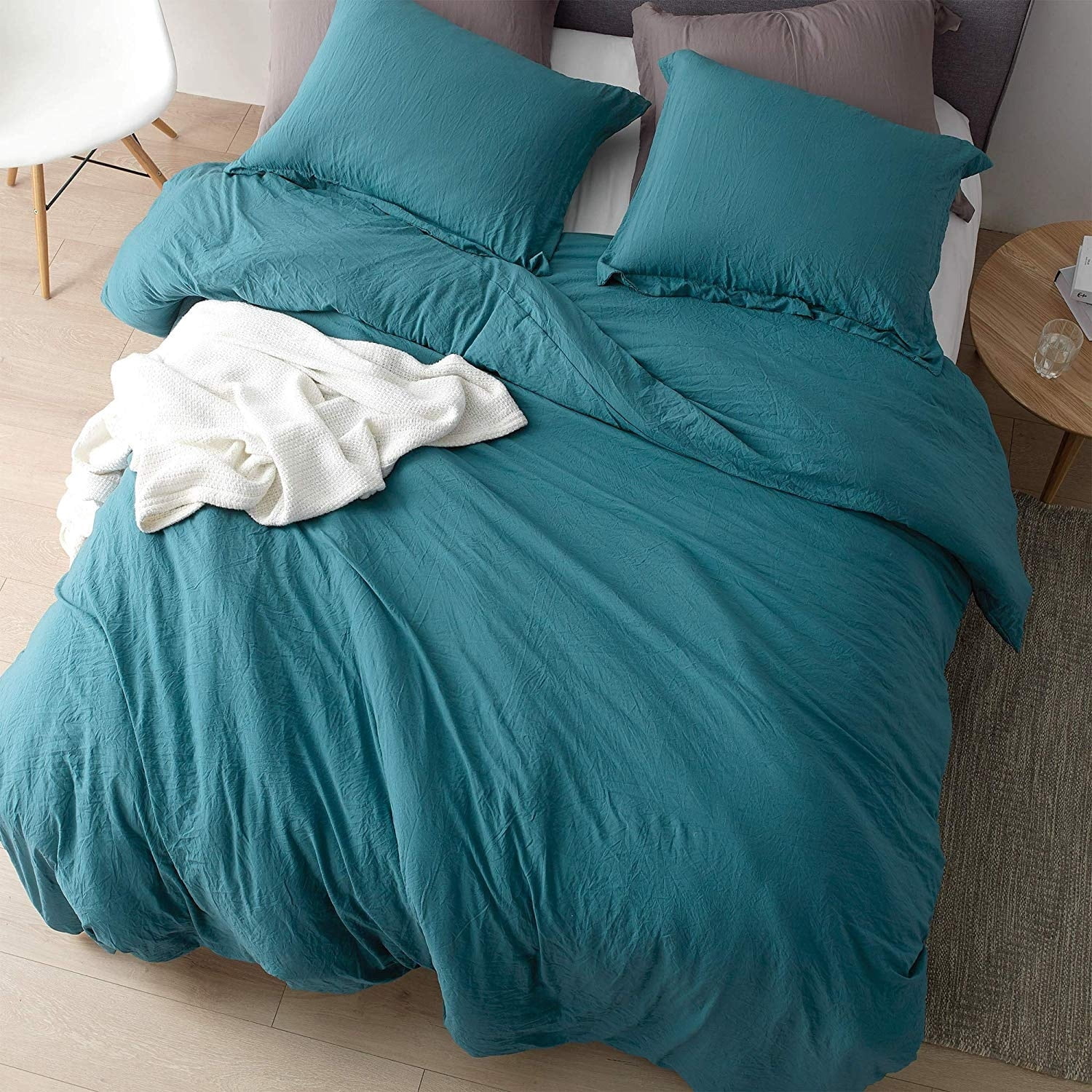 Byourbed Chommie - Weighted Natural Loft Comforter Set - Ocean Depths ...