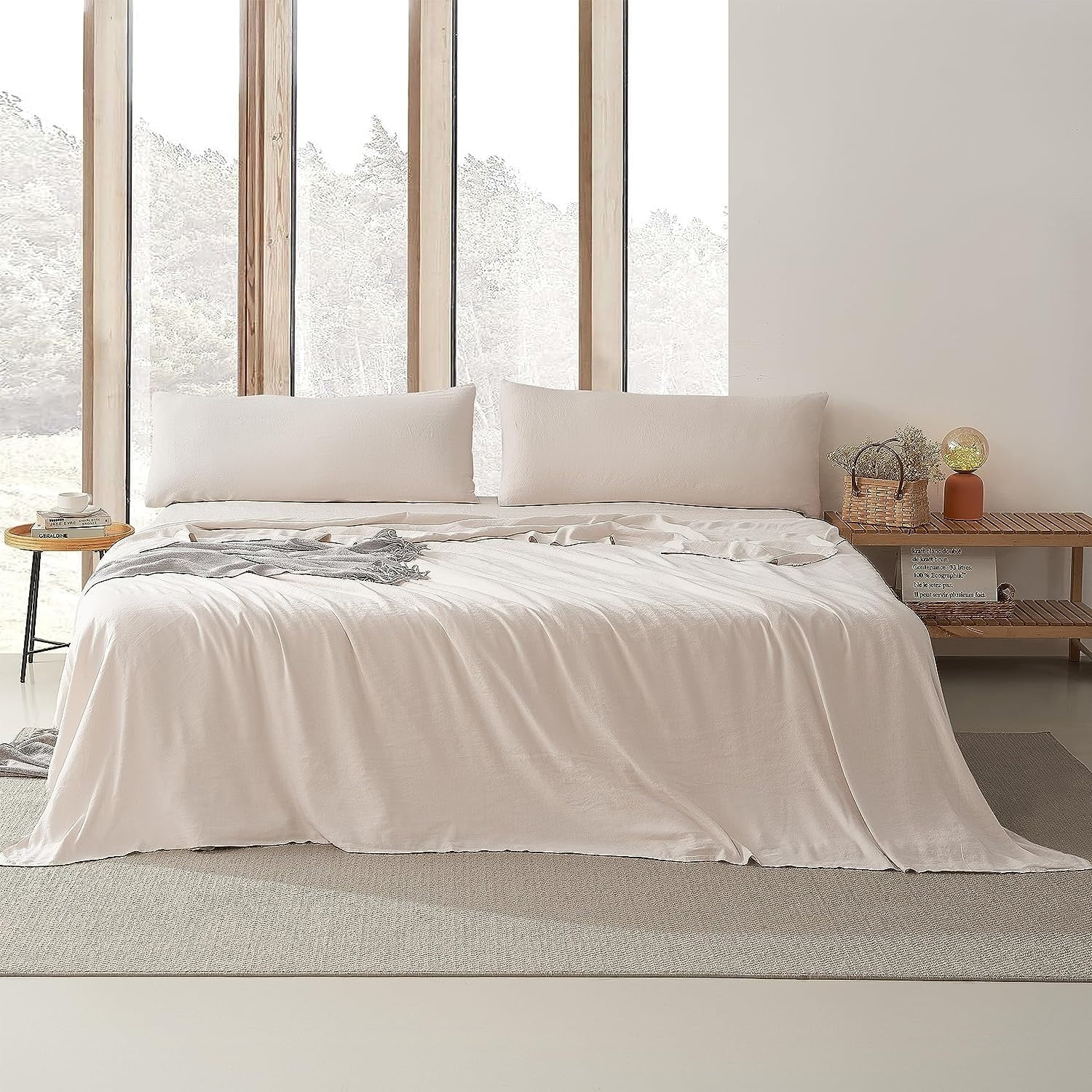 Byourbed Dark Sky Reserve® - Bamboo Linen Sheet Set - Portugal Made ...