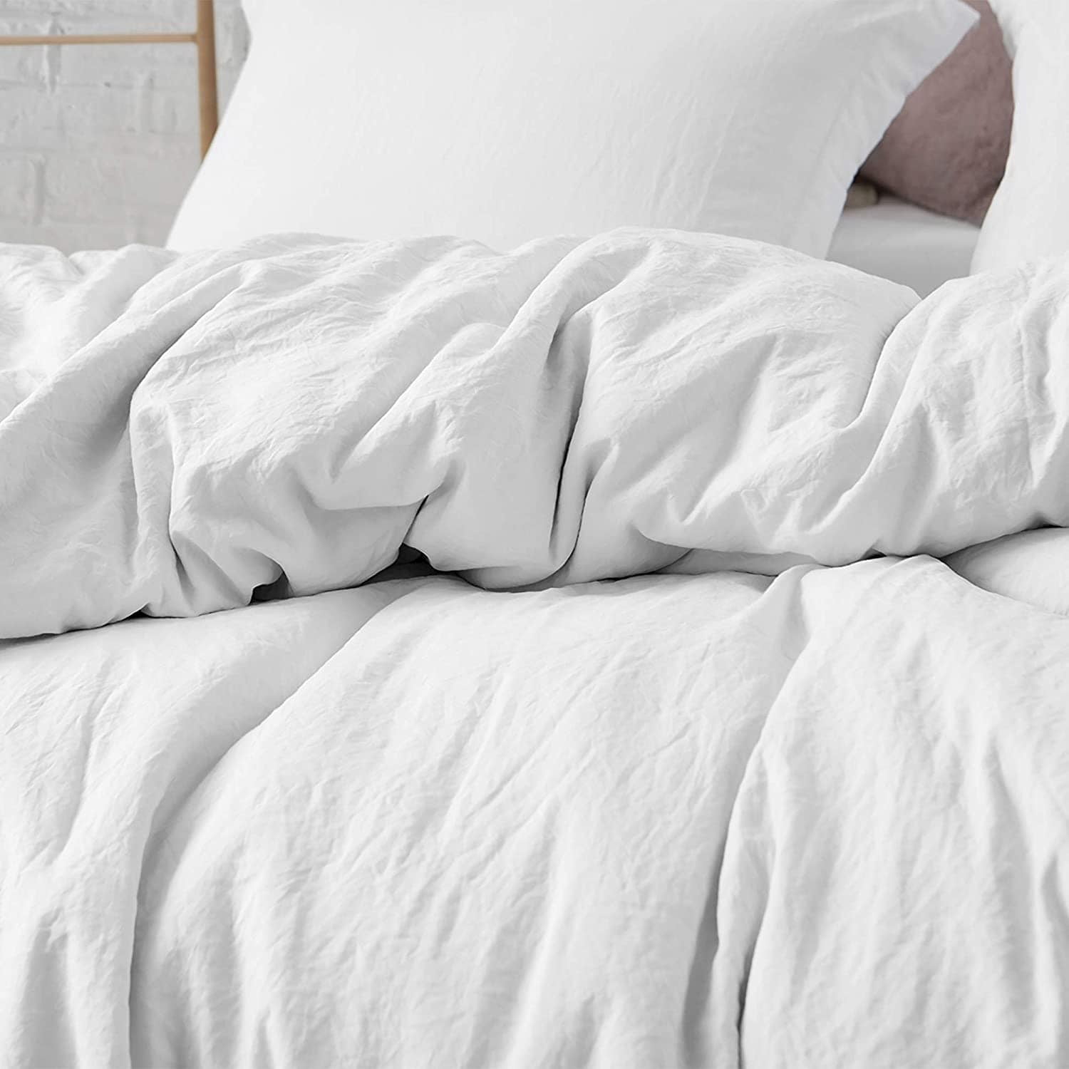 Byourbed Porch & Den Arlinridge Comforter Set - Farmhouse White Queen 3 ...