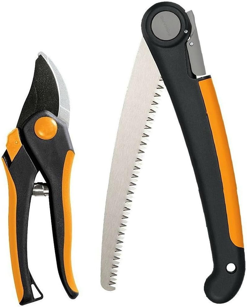 Bypass Pruning Shears, 5/8-Inch Cut Capacity Garden Clippers, Gardening ...