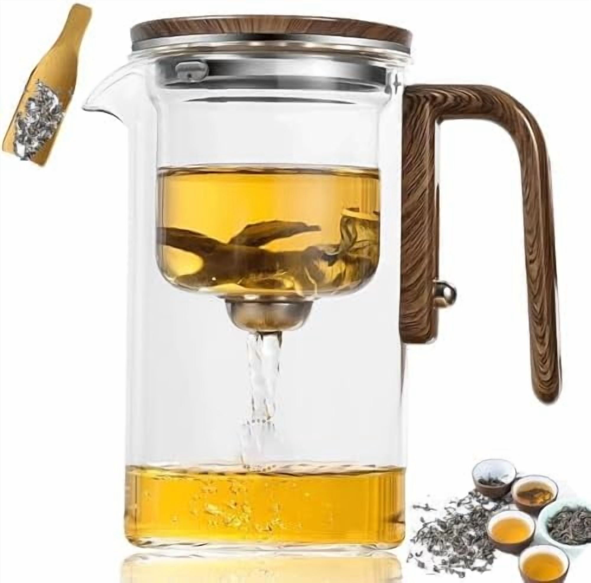 Bypierce Tea Pot, 2025 New By Pierce Tea Pot,Zahyra Magic Teapot & Tea,Magic Glass Teapot With ...