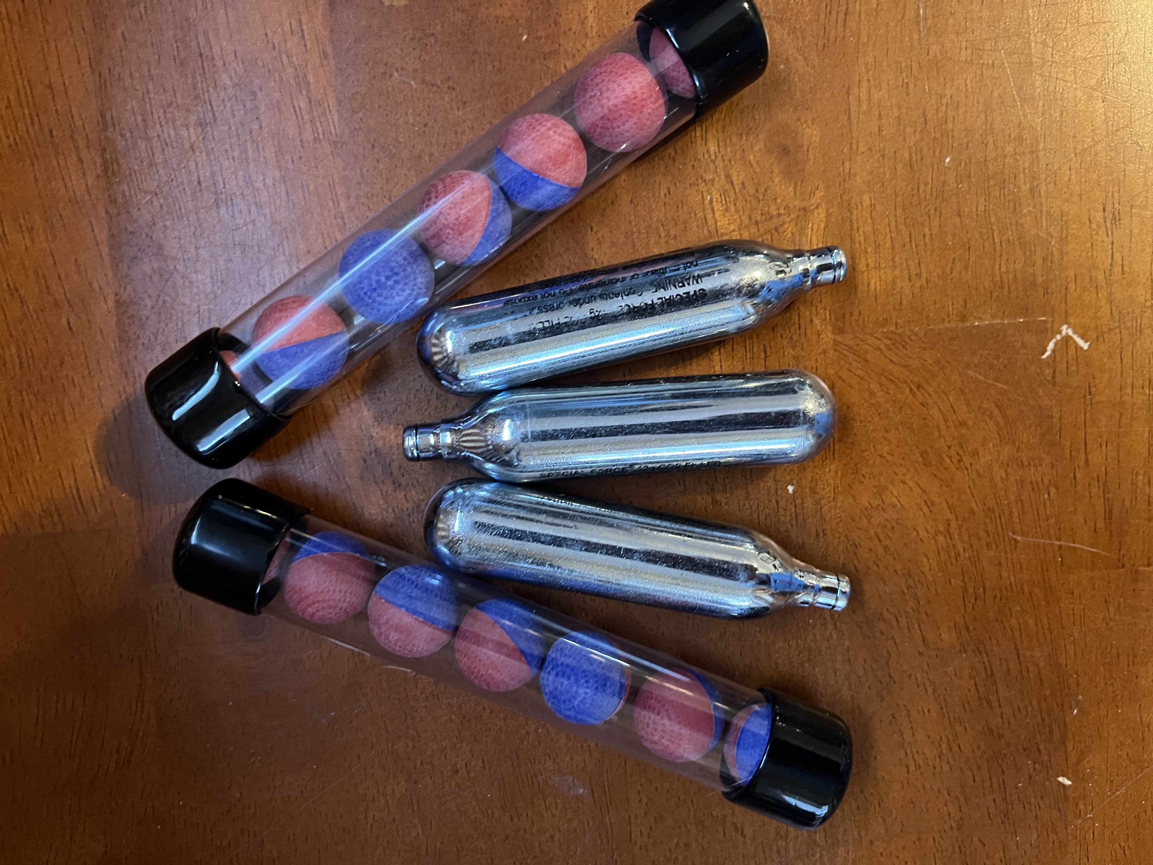 Byrna LE Home Defense Refill Kit - RED/BLUE Shell Balls - Walmart.com