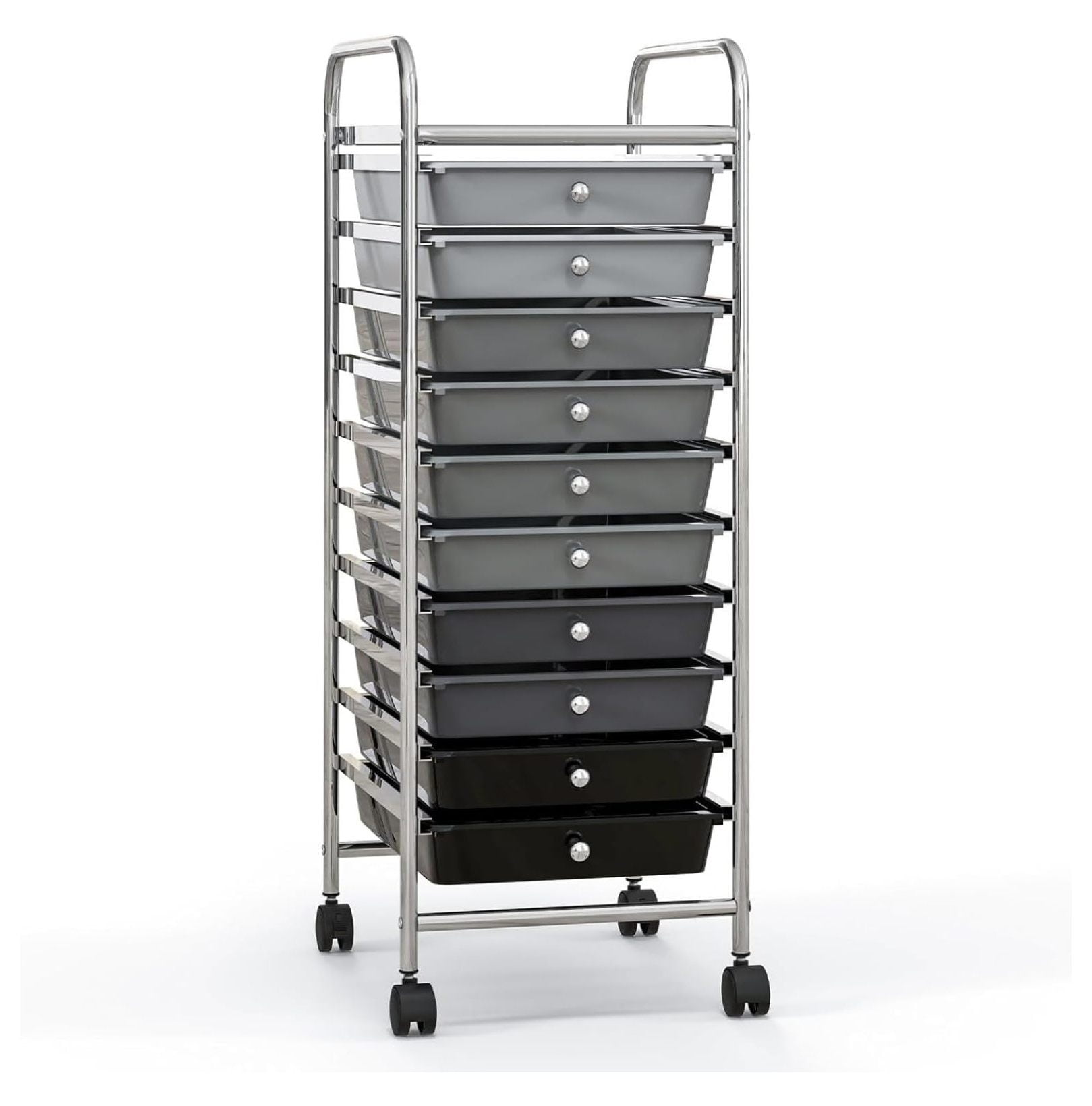 Byroce 10-Tier Drawer Rolling Storage Cart, Tools Scrapbook Paper ...