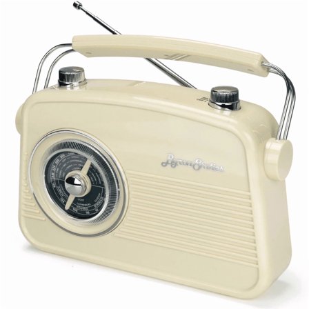 Emerson Portable Electric AM/FM Radio with Built-in Speaker, ER-7001 ...