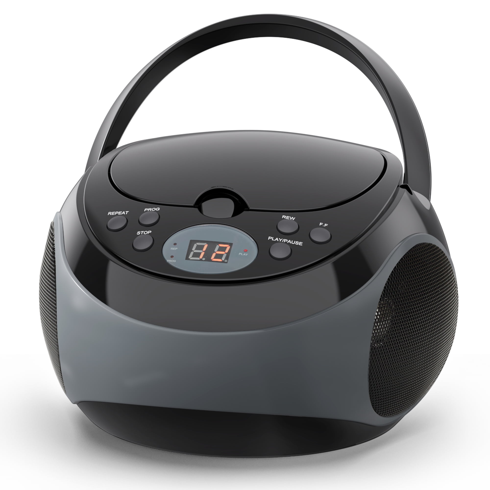 ByronStatics Portable Boombox CD Player, FM AM Radios, 1W RMS x 2 ...