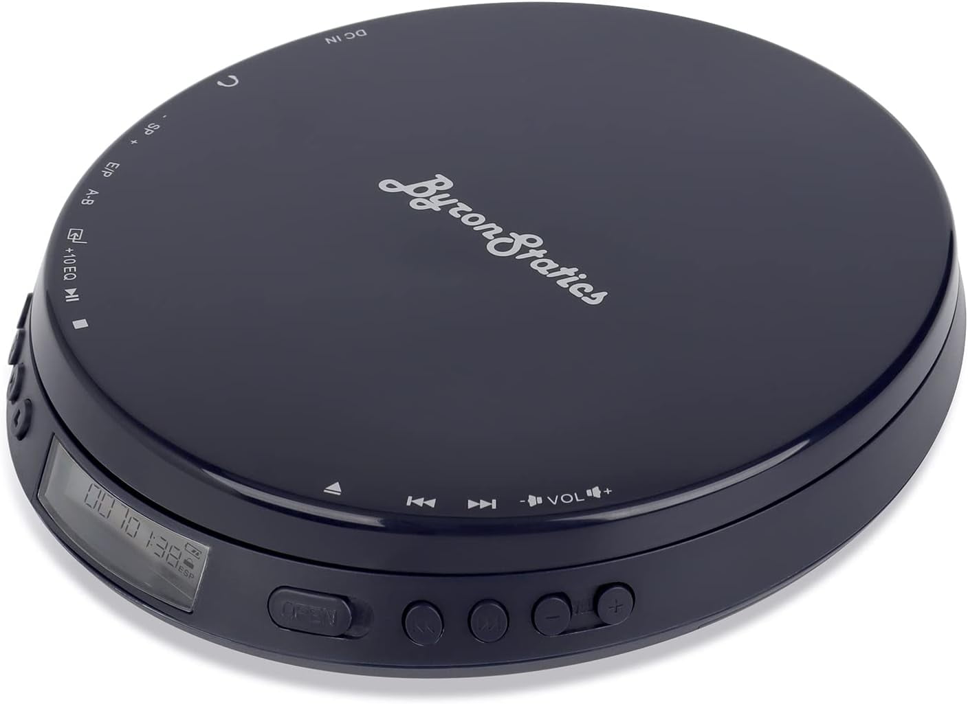 ByronStatics Portable CD Player, Personal Compact Disc Player with Anti ...