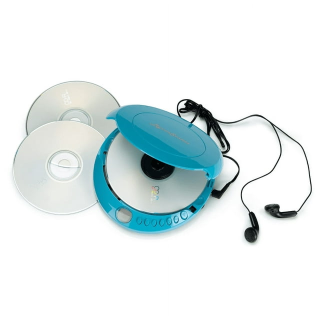 ByronStatics Portable CD Player, Anti-Skip, Lightweight, Headphones ...
