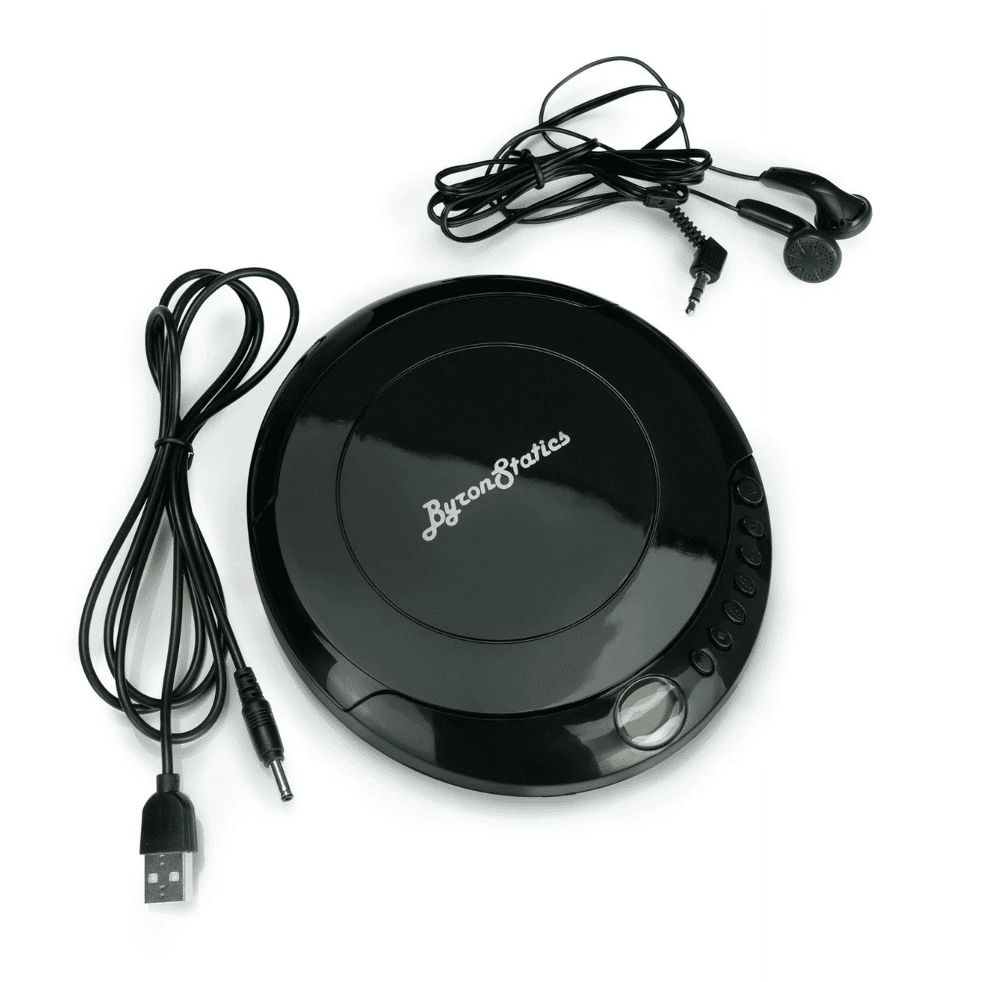 ByronStatics Portable Disc CD player, Personal Walkman Music CD Players ...