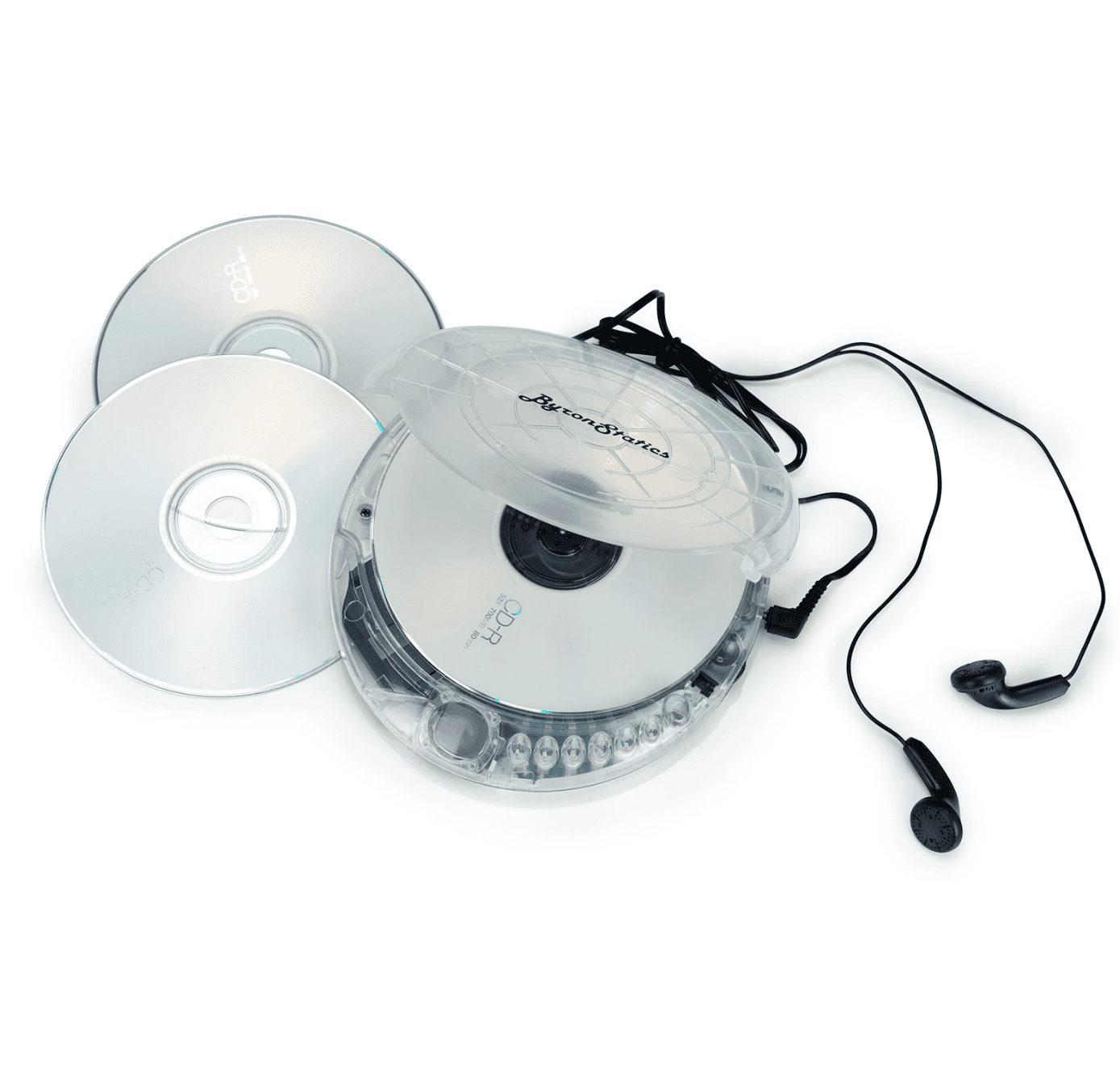 ByronStatics Portable CD Player, Personal Walkman CD Players, Powered ...