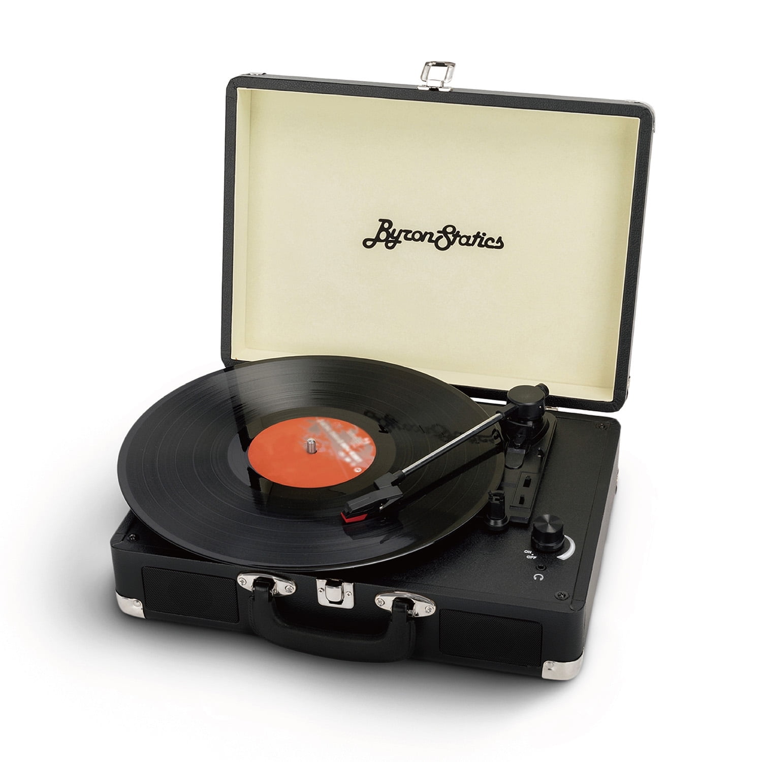 Free Shipping! ByronStatics Record Player,Portable Turntable,3 Speed ...