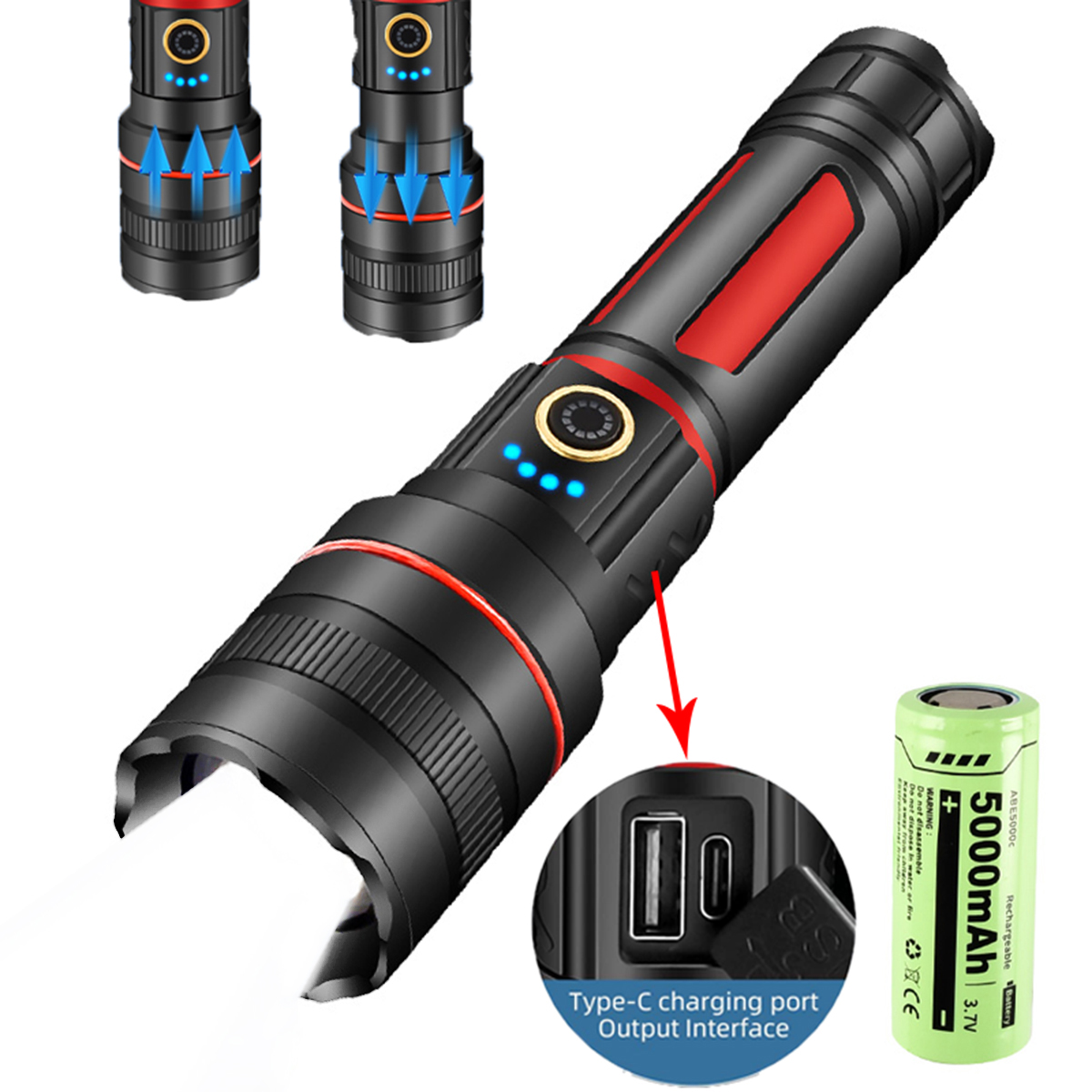 Dorcy Hawkeye Tactical Flashlight with Luxeon LED - Walmart.com