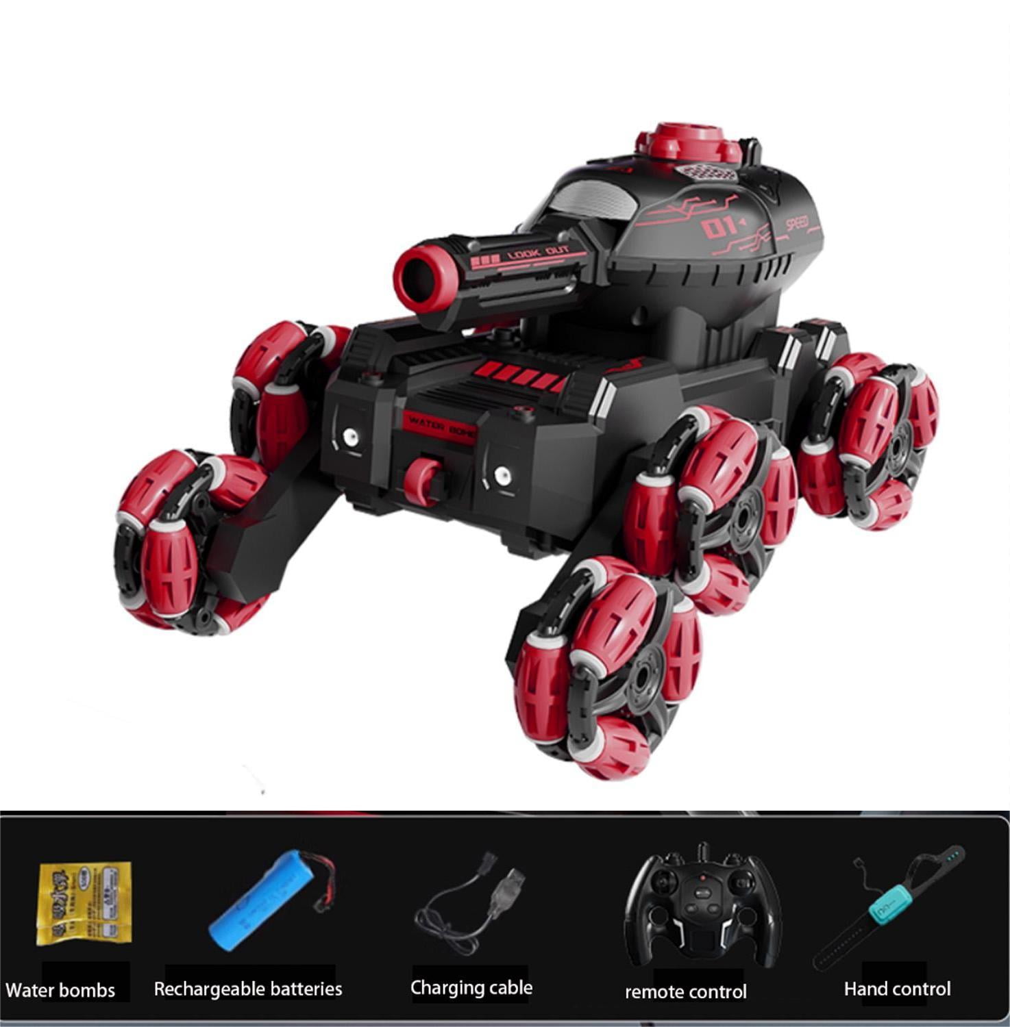 Byseng Remote Control Tank, Great Toys Gifts for Kids, 6WD Gesture ...
