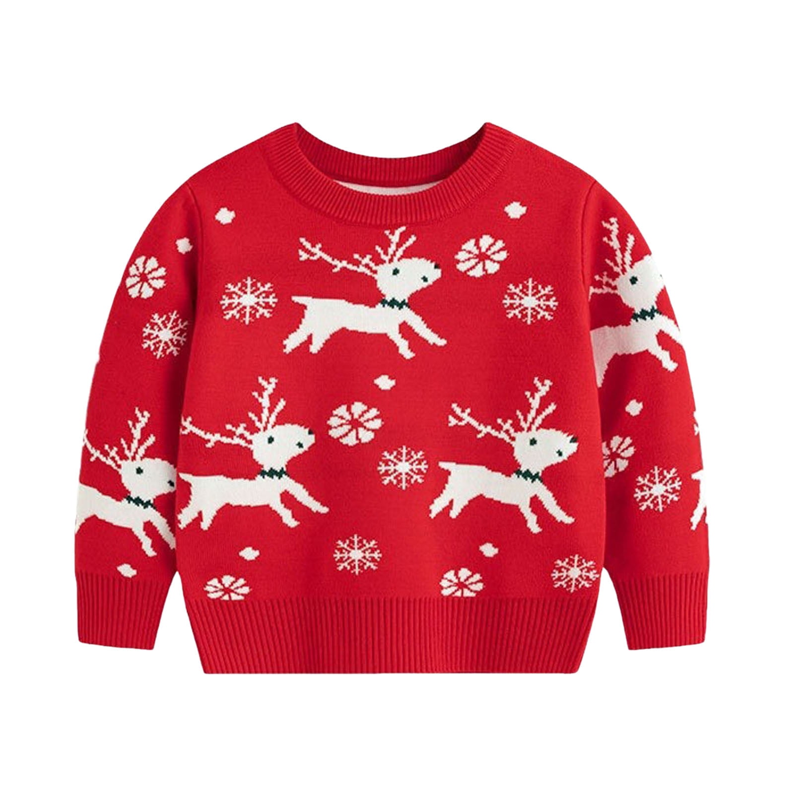 Bysome Baby Toddler Boy Sweater Girls Christmas Cartoon Warm Knitted ...