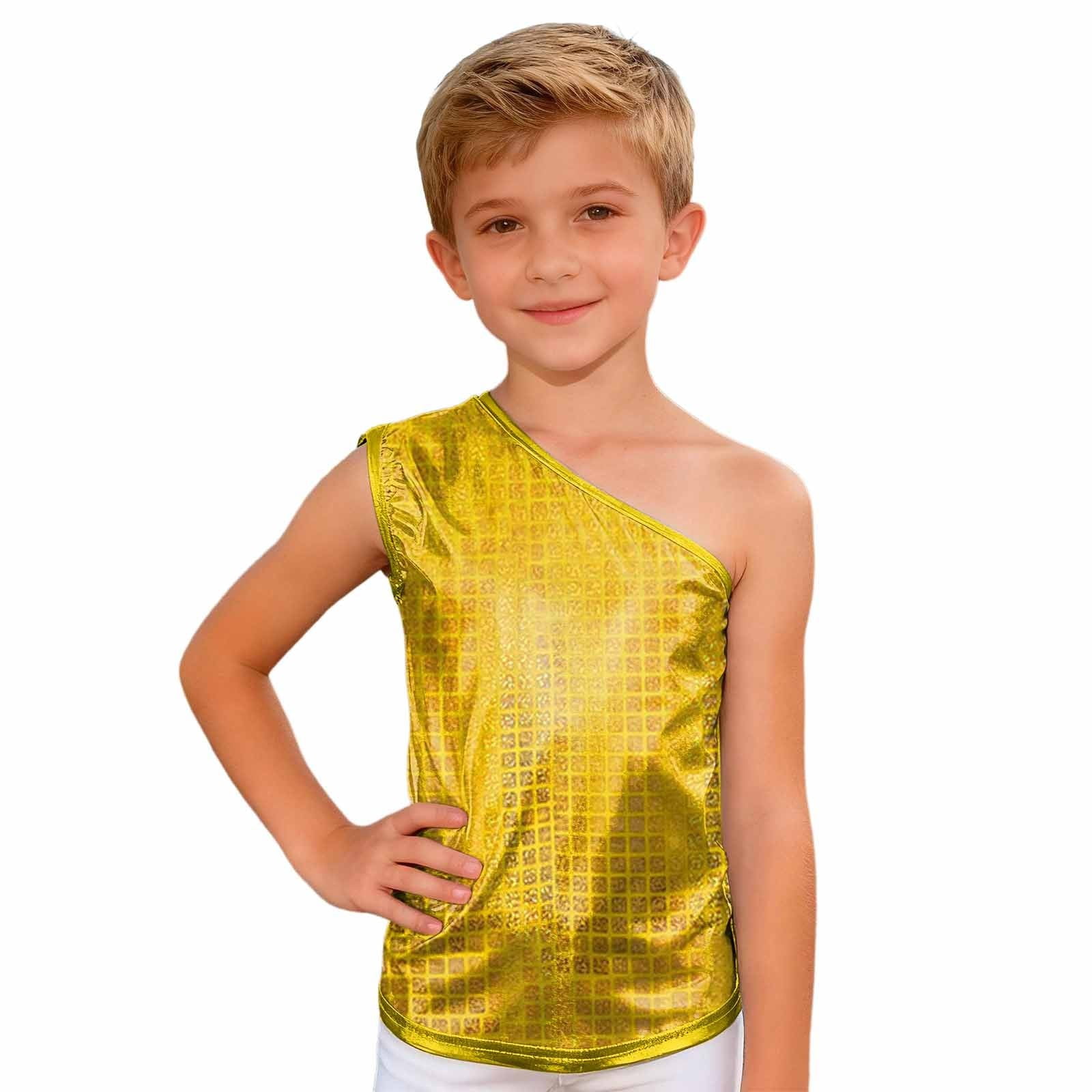 Bysome Big Girls Shirts For Teen Crew Neck Sleeveless Breathable Tee ...