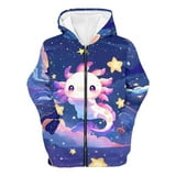 Bysome Child Little Boys Hoodies Long Sleeve Cartoon Print Soft Hooded ...