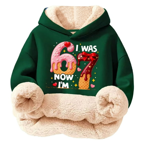 Bysome Child Little Boys Hoodies Long Sleeve Number Print Breathable ...