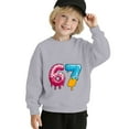 Bysome Child Sweatshirts For Little Girls Number Print Winter Long ...