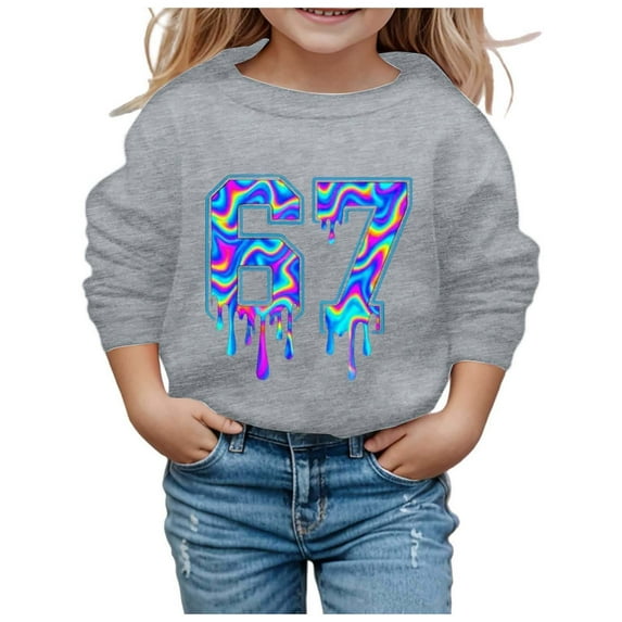 Bysome Little Boys Tops Size 6-7 T Long Sleeve Crew Neck Shirts Outdoor ...