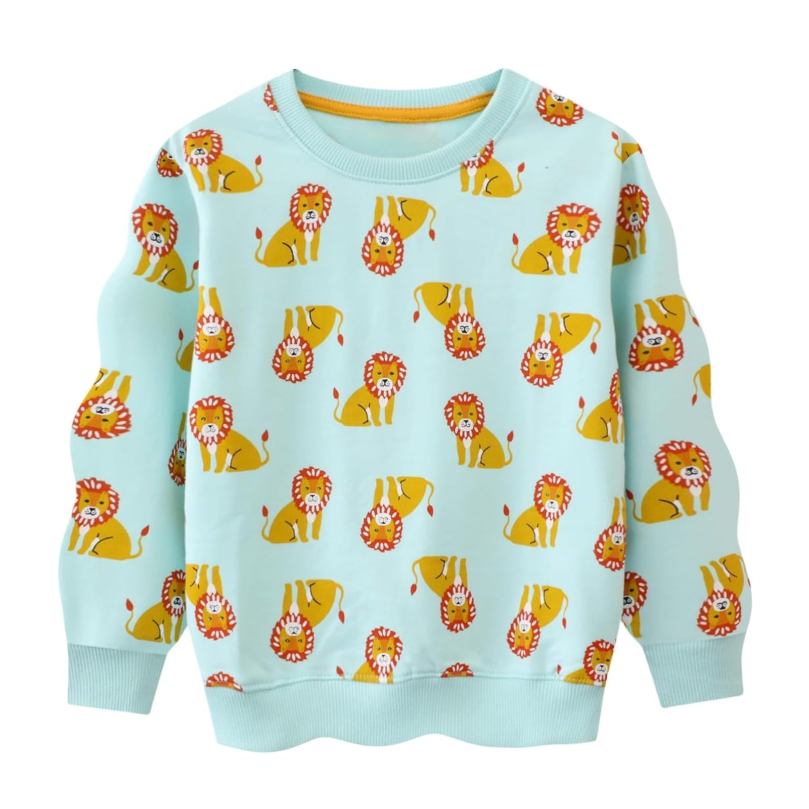 Bysome Teen Sweatshirts For Big Boys Cartoon Print Everyday Wear Long ...