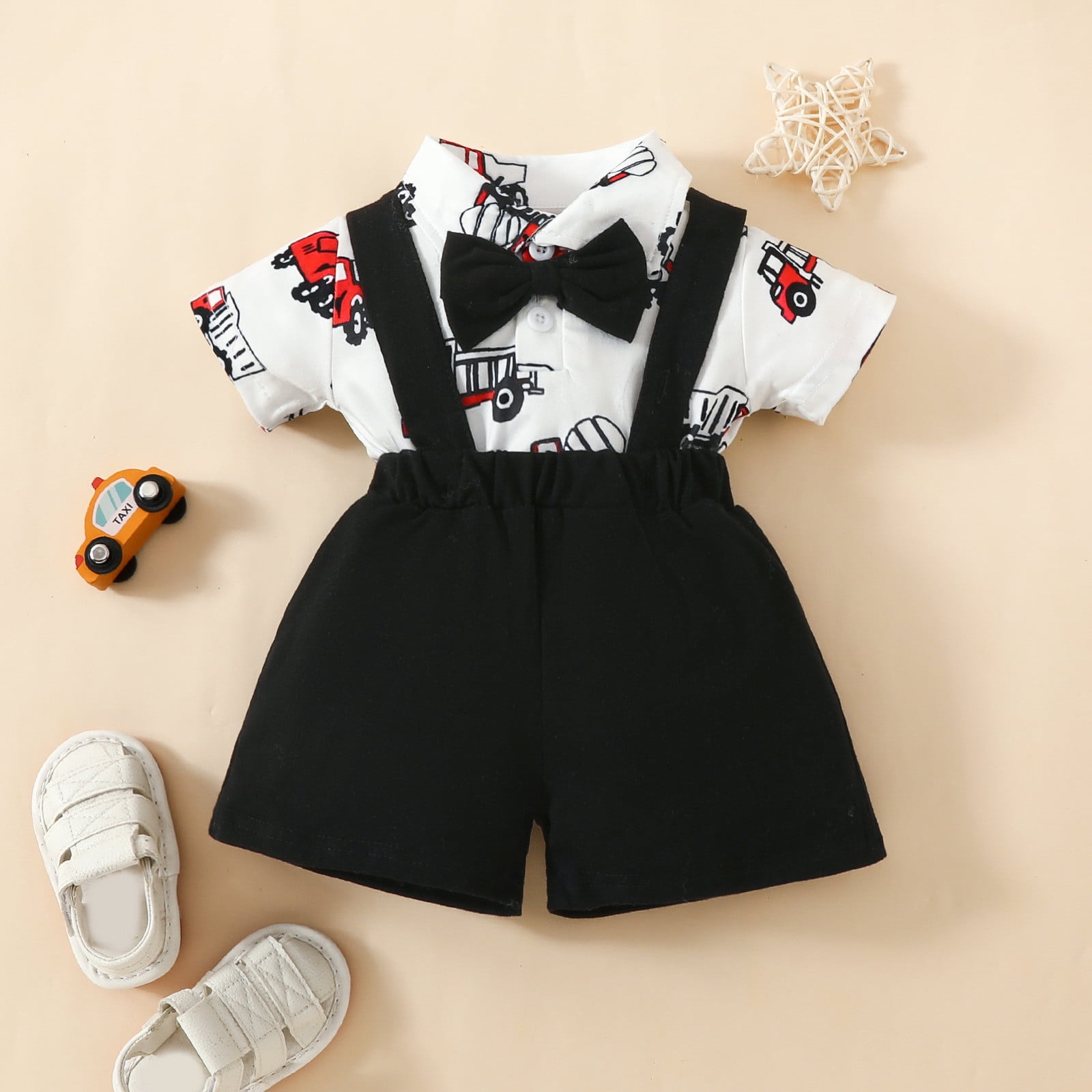 Bysome Toddler Boy Outfit Size 0 Months-3 Months Baby Girls Short ...