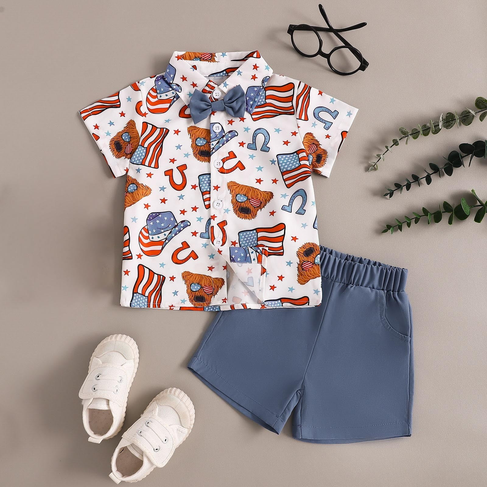 Bysome Toddler Boy Outfit Size 2 Years-3 Years Independence Day ...