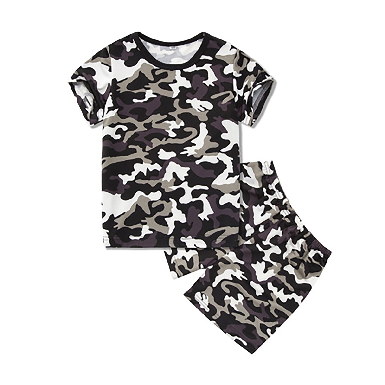Bysome Toddler Boy Outfit Size 5 Years-6 Years Girls T Shirts Shorts ...