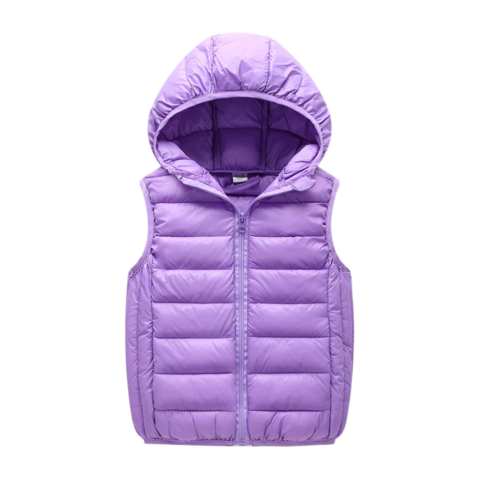 Bysome Toddler Girls Coat Child Baby Boys Sleeveless Winter Solid Hooded Jacket Vest Outer ...