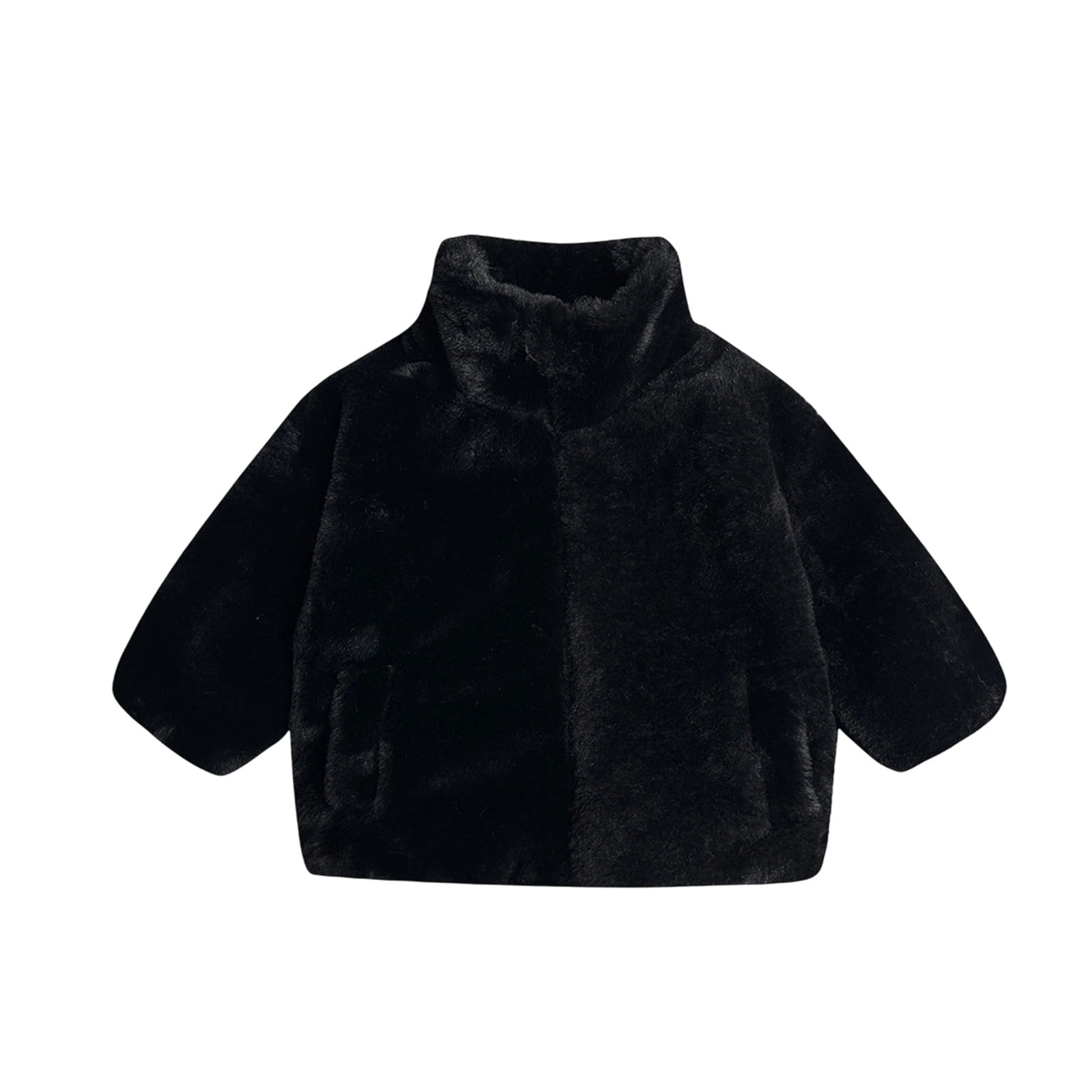 Bysome Toddler Girls Coat Winter Jacket Warm Double Outerwear Soft Cozy ...