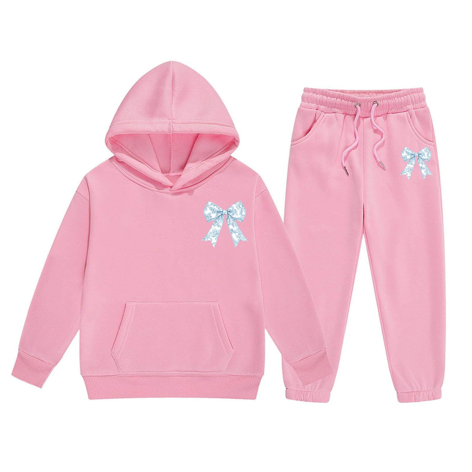 Bysome Toddler Girls Outfit Set Hoodie Pants Cute Letter Print Outfit ...