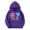 Bysome Toddler Hoodies For Baby Girls Number Print Daily Wear Long ...