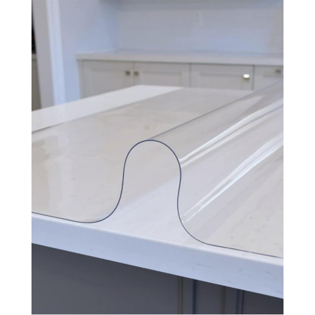 Byson Clear Dining Table Protector 2mm Thickness– PVC Table Cover ...