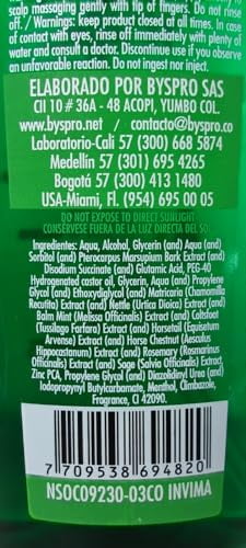 Byspro Bulbo Forte Scalp Health Herbal Tonic 8 Natural Extracts Hair ...