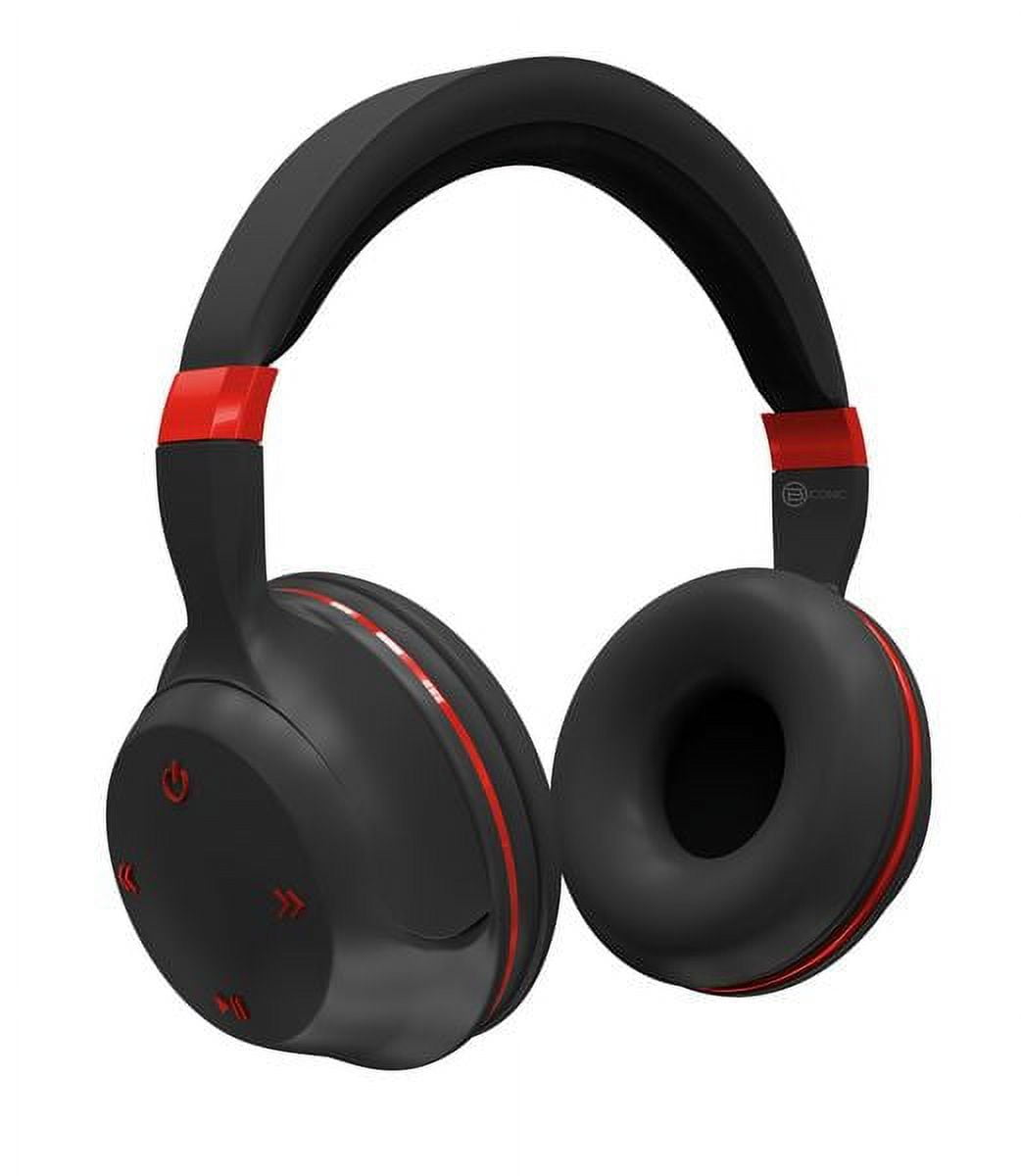 Bytech BCAUBO105RD Bluetooth Luxury Headphones Bk/rd - Walmart.com