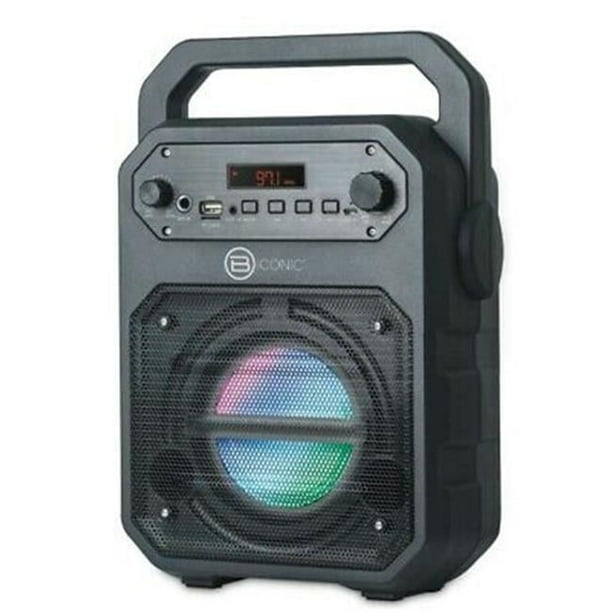 Bytech BCAUBS161BK Bluetooth Lightup Subwoofer Speaker - Walmart ...